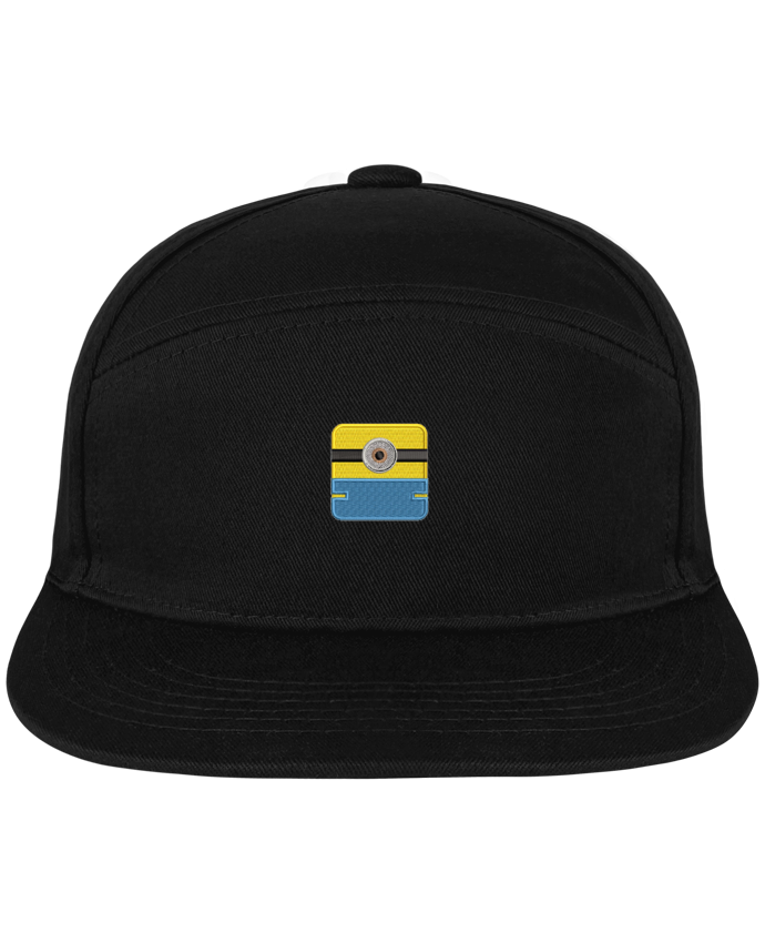 Casquette Snapback Pitcher Minion carré brodé par le designer tunetoo