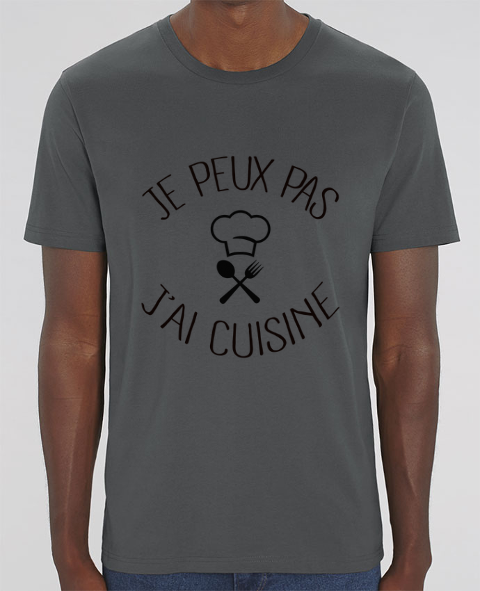 Tee-shirt je peux pas j'ai cuisine Humour - Tunetoo